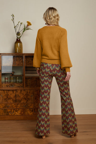 King Louie Gael pants farley cabernet red 08262-622 – Hippe-Dingen
