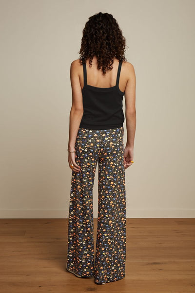 King Louie border palazzo pants lopez black 08027-001 – Hippe-Dingen