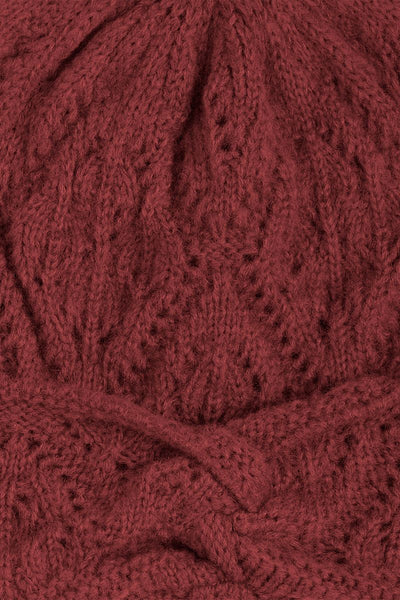 Bruine muts met twist | King louie hat nola sandelwood brown – Hippe-Dingen