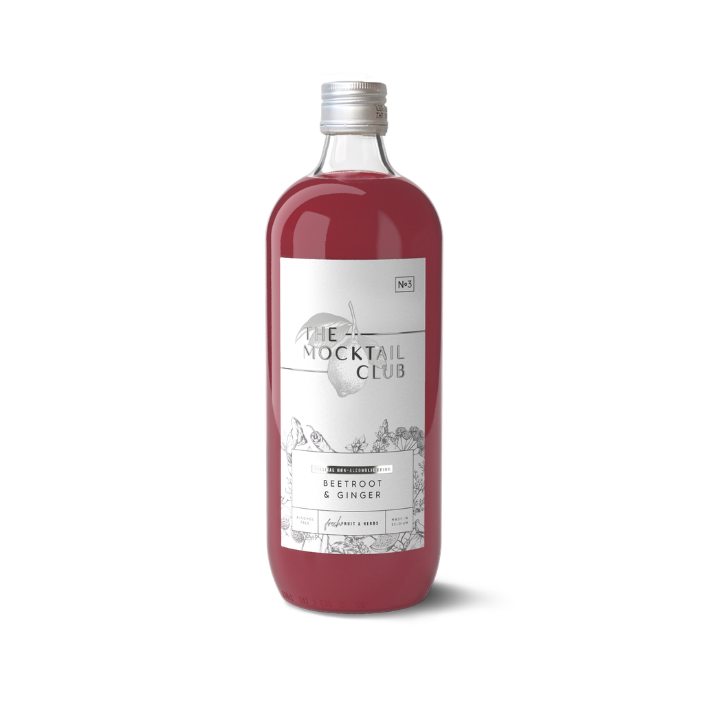 Mocktail Rode biet & Gember 1L – Hippe-Dingen